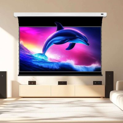 VIVIDSTORM S PRO Motorised Floor Rising CLR/ALR UST Laser Projector ...